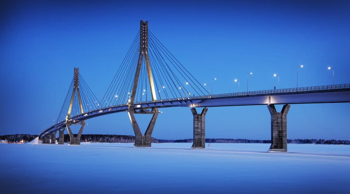 Raippaluodon silta, Vaasa 1996-1997 - M.Rautio